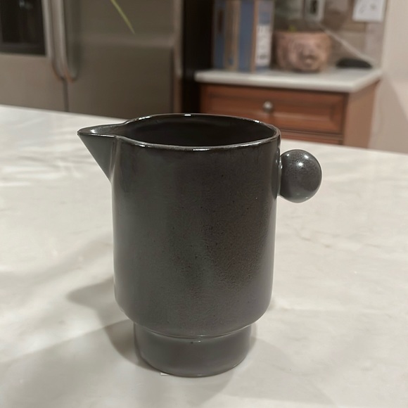 Creative Co-Op | Accents | Creative Coop Charcoal Gray Modern Stoneware ...